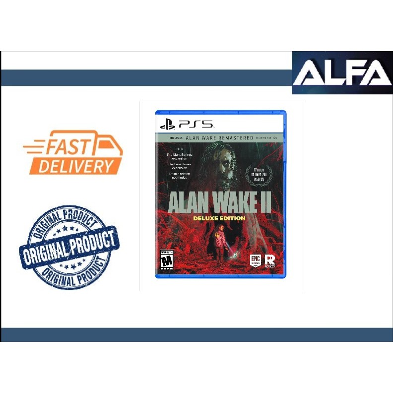 PS5 Alan Wake 2 Deluxe Edition | Shopee Malaysia