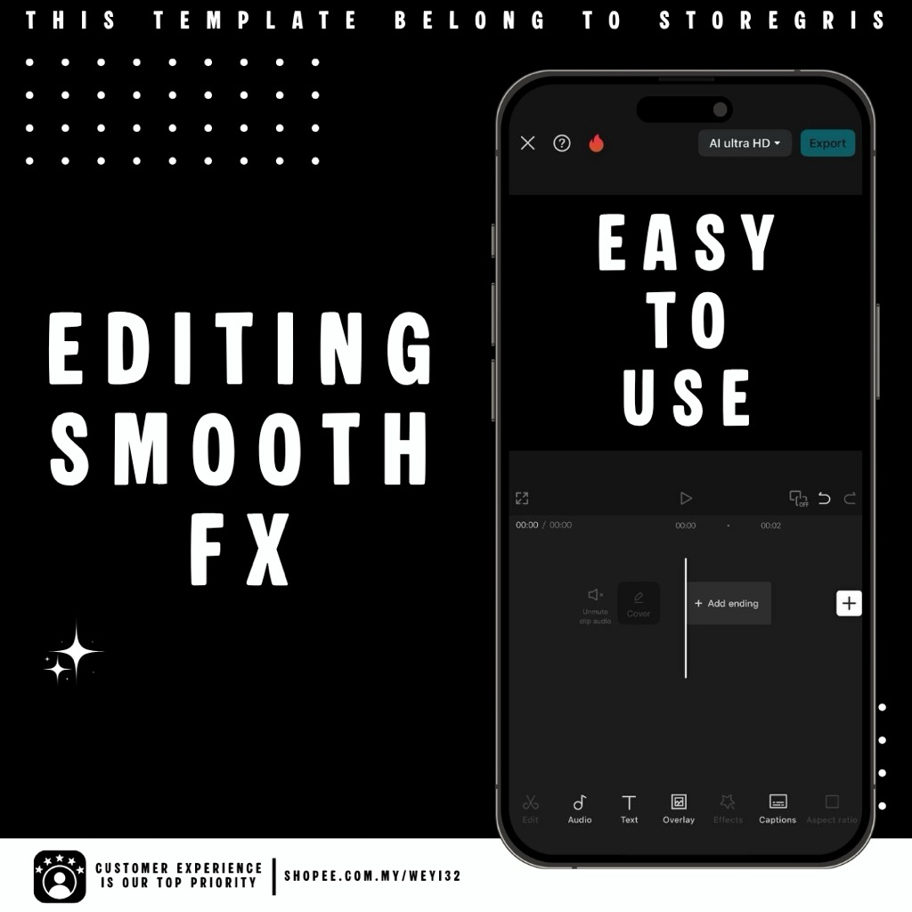 EDITING SMOOTH FX 𝐂𝐀𝐏𝐂𝐔𝐓𝐏𝐑𝐎 | Shopee Malaysia