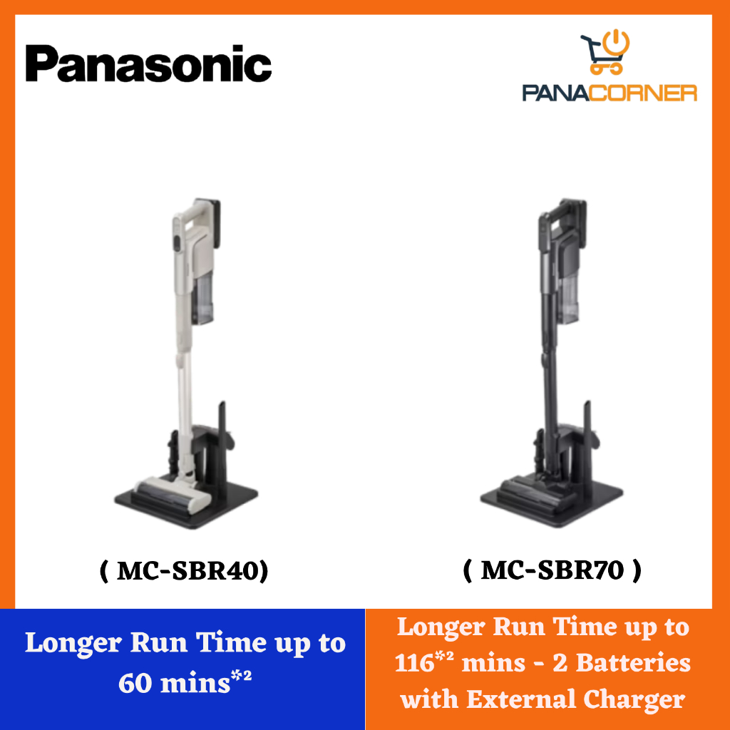 (NEW) Panasonic Cordless Stick Vacuum Cleaner Illuminates Hidden Dust ...