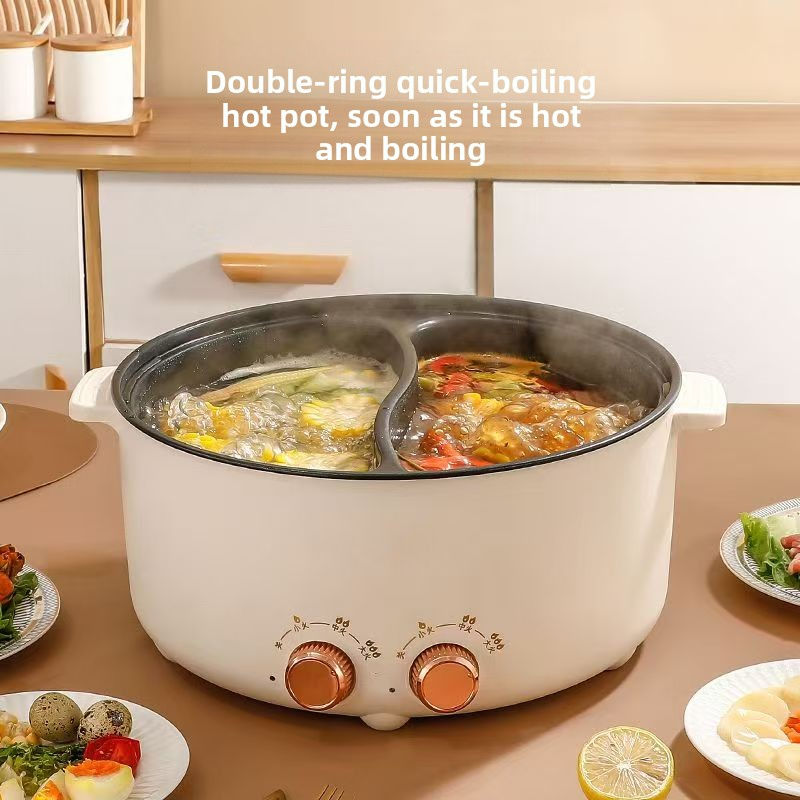 STARRISM 6L Yuanyang Electric Hot Pot Malay plug 1600W 雙控 鴛鴦鍋 電火鍋 Dual ...