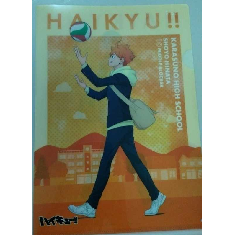 [Japan Original] Haikyuu!! A4 folder (Shoyo Hinata & Tobio Kageyama ...