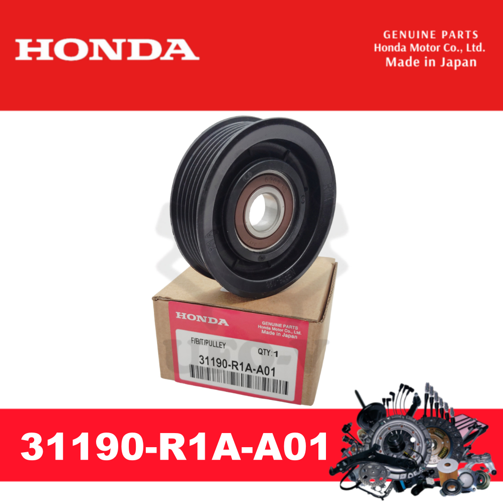 31190-R1A-A01 Idler Pulley for Honda Accord T2A 2.0, Civic FB 1.6/1.8 ...