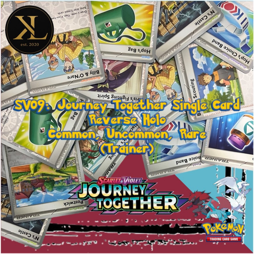 Pokémon TCG: SV9 Journey Together - [RH] Common, Uncommon and Rare ...