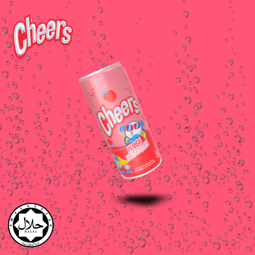 Cheers Drink (325ml) Strawberry / Grapple / Classic Orange / Cola Cola ...