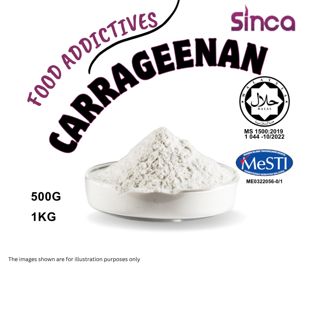 Karagenan / Carrageenan 300g / 500g / 1kg Food Grade | Food Additives ...