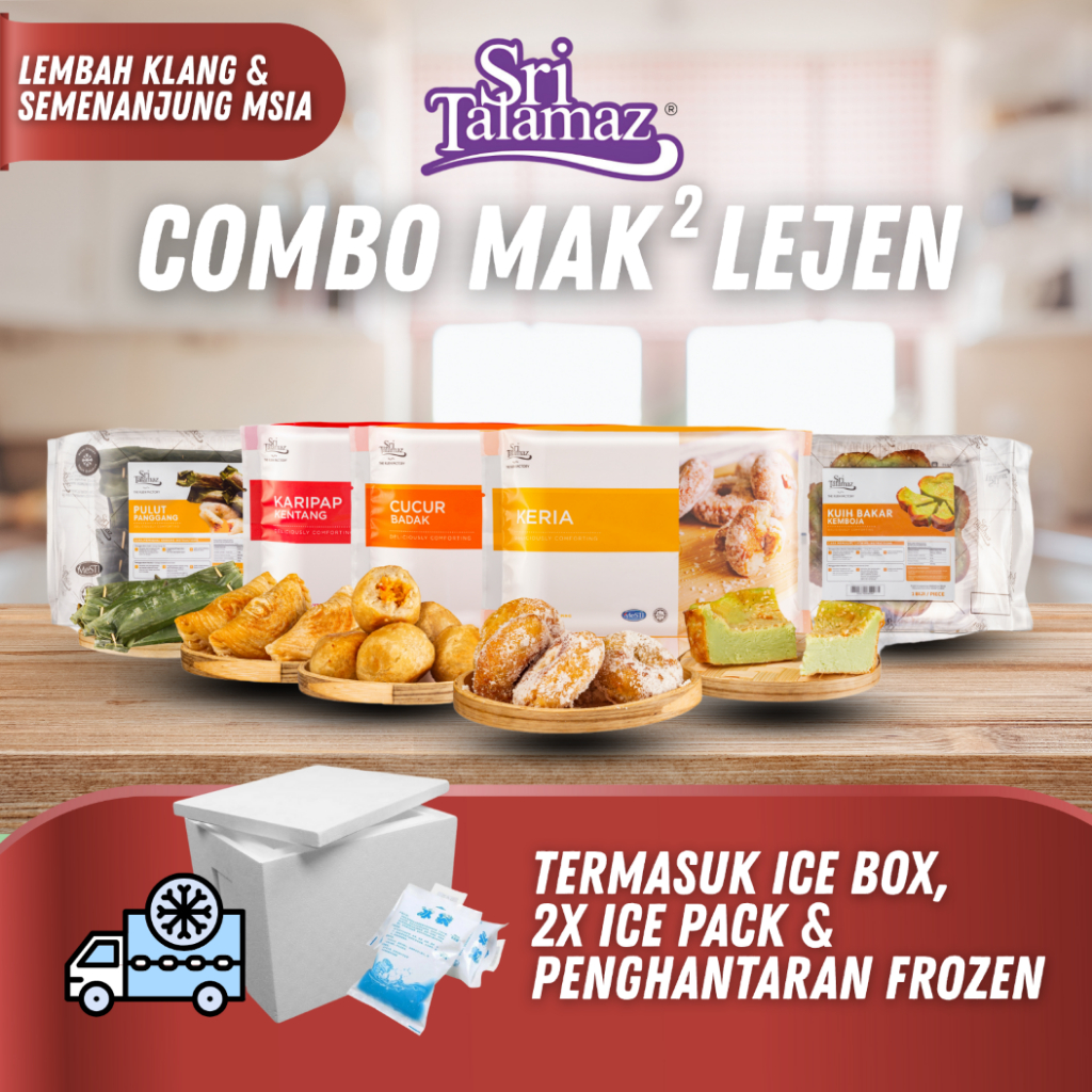 Sri Talamaz l Combo Mak-Mak Lejen I Halal I Frozen Kuih | Shopee Malaysia