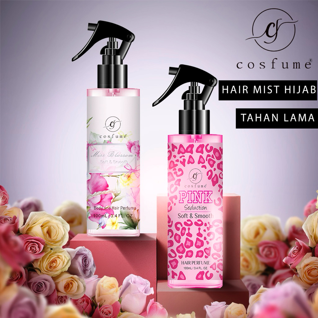 Cosfume Semburan Rambut Viral Wanita Hijab 100ML | Shopee Malaysia