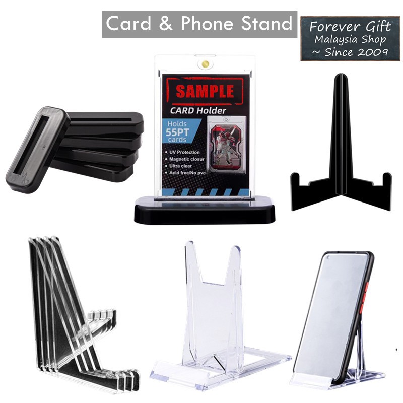 TCG Card Stand 35PT Kad | Phone Display Stand | For Magnetic Card ...