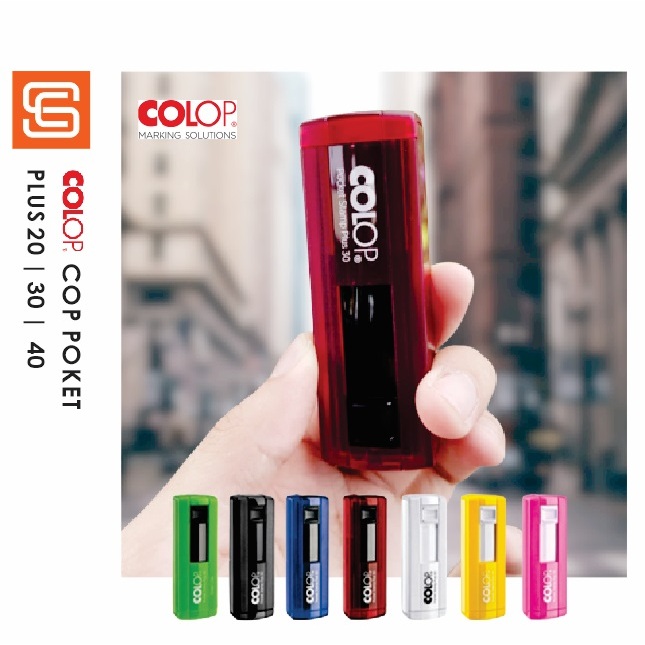 COLOP POCKET STAMP PLUS 20 | PLUS 30 | PLUS 40 | Shopee Malaysia