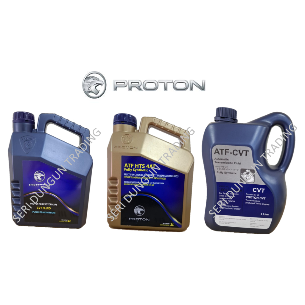 PROTON MINYAK GEAR CVT/ATF OIL 4 LITER 100% ORI (PROTON MALAYSIA ...