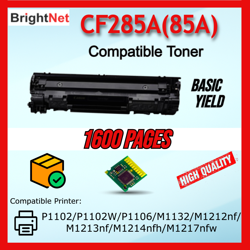 READY STOCK Compatible CF285A Toner Cartridge HP 85A for Printer HP ...