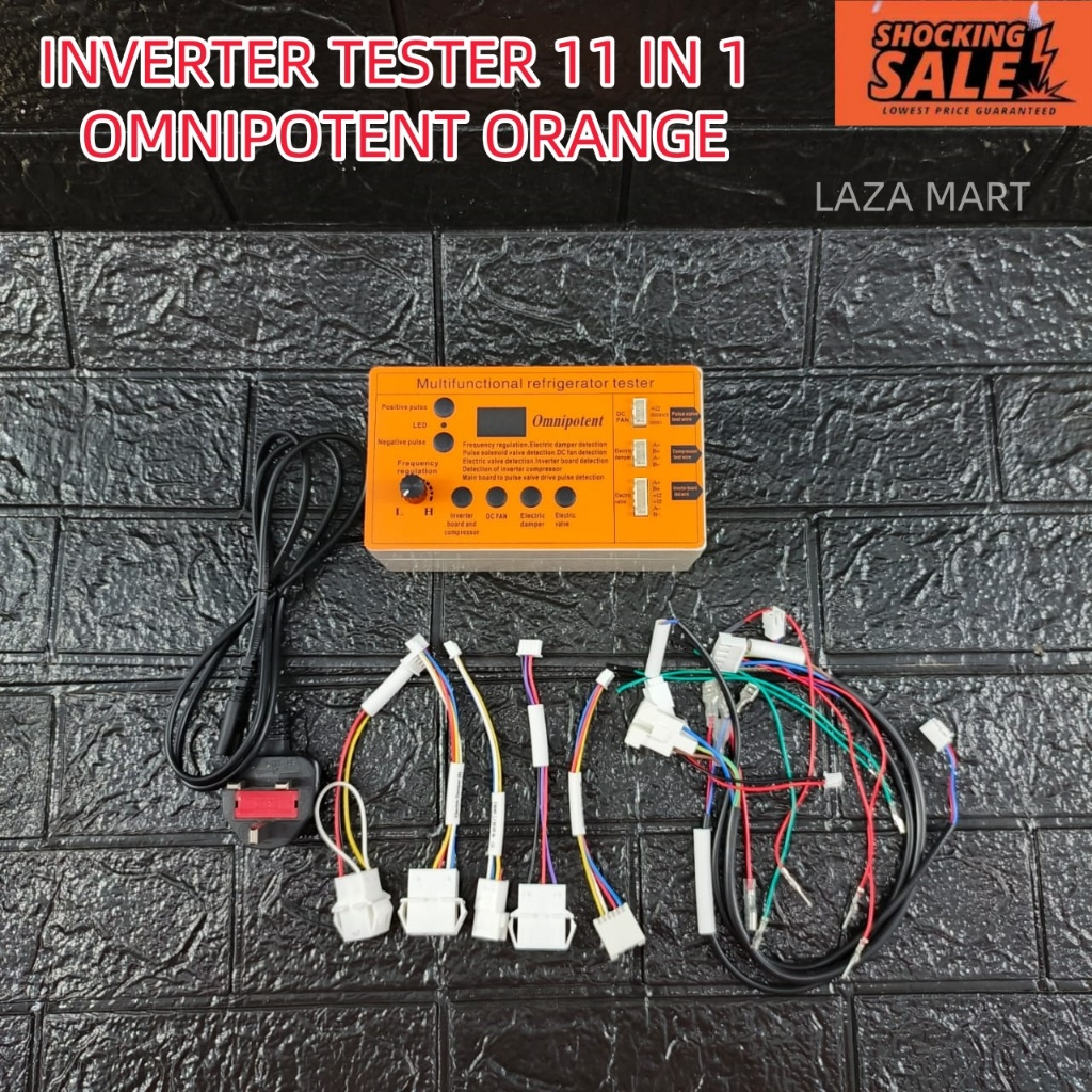 [ORANGE]INVERTER TEST KIT (11 IN 1)OMNIPOTENT TESTER REFRIGERATION ...