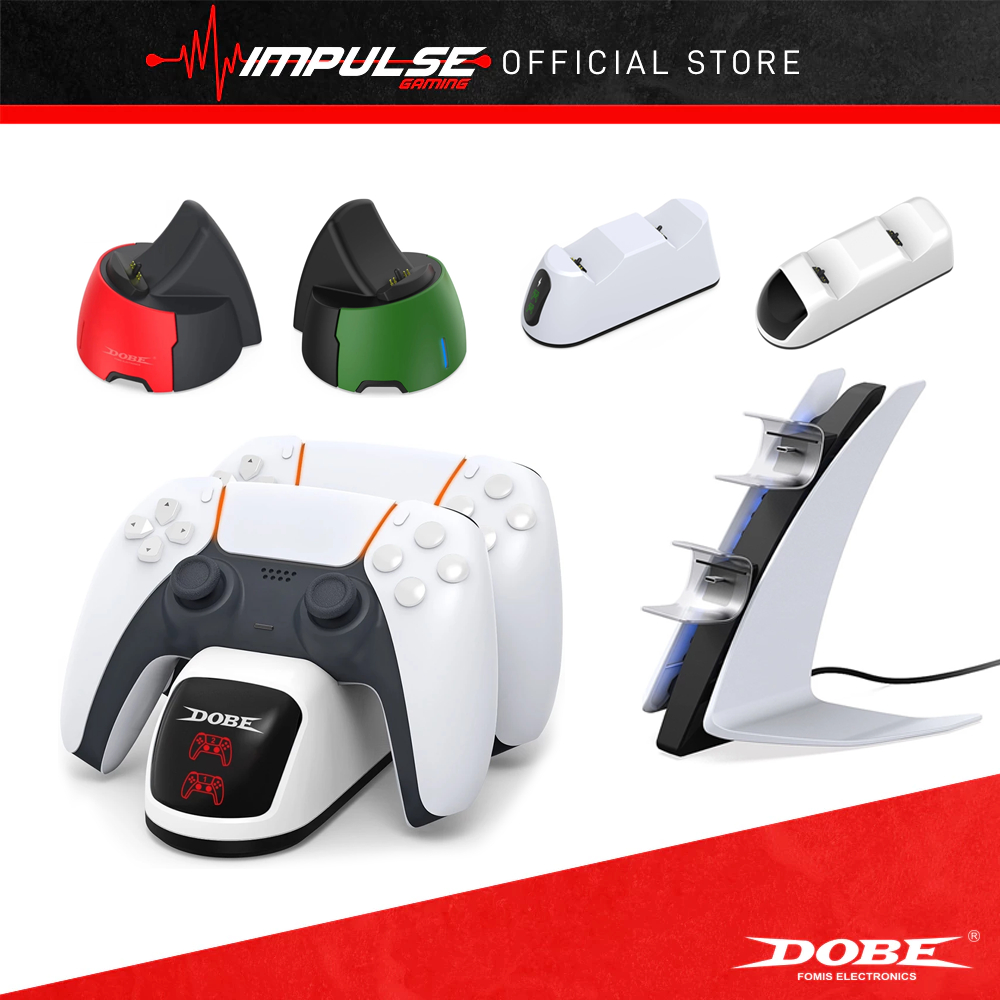 DOBE PlayStation PS5 Dualsense / Edge Controller Single / Dual Charging ...