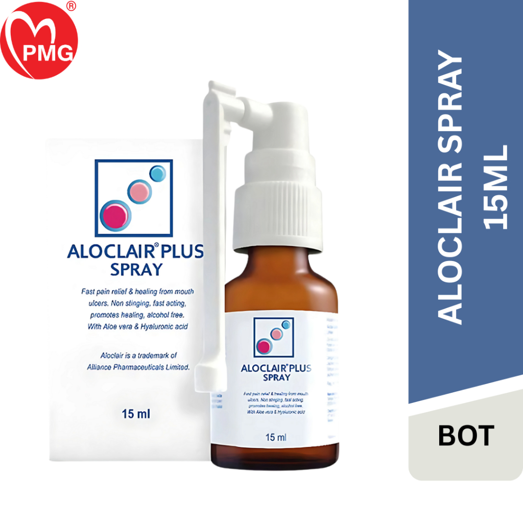 [PMG PHARMACY] Aloclair Spray 15Ml ( Spray Ulser Mulut ) | Shopee Malaysia