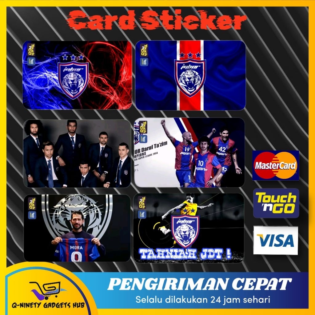 Touch n Go Card Sticker Cover TNG / Master / Visa / Credit / Debit CARD ...