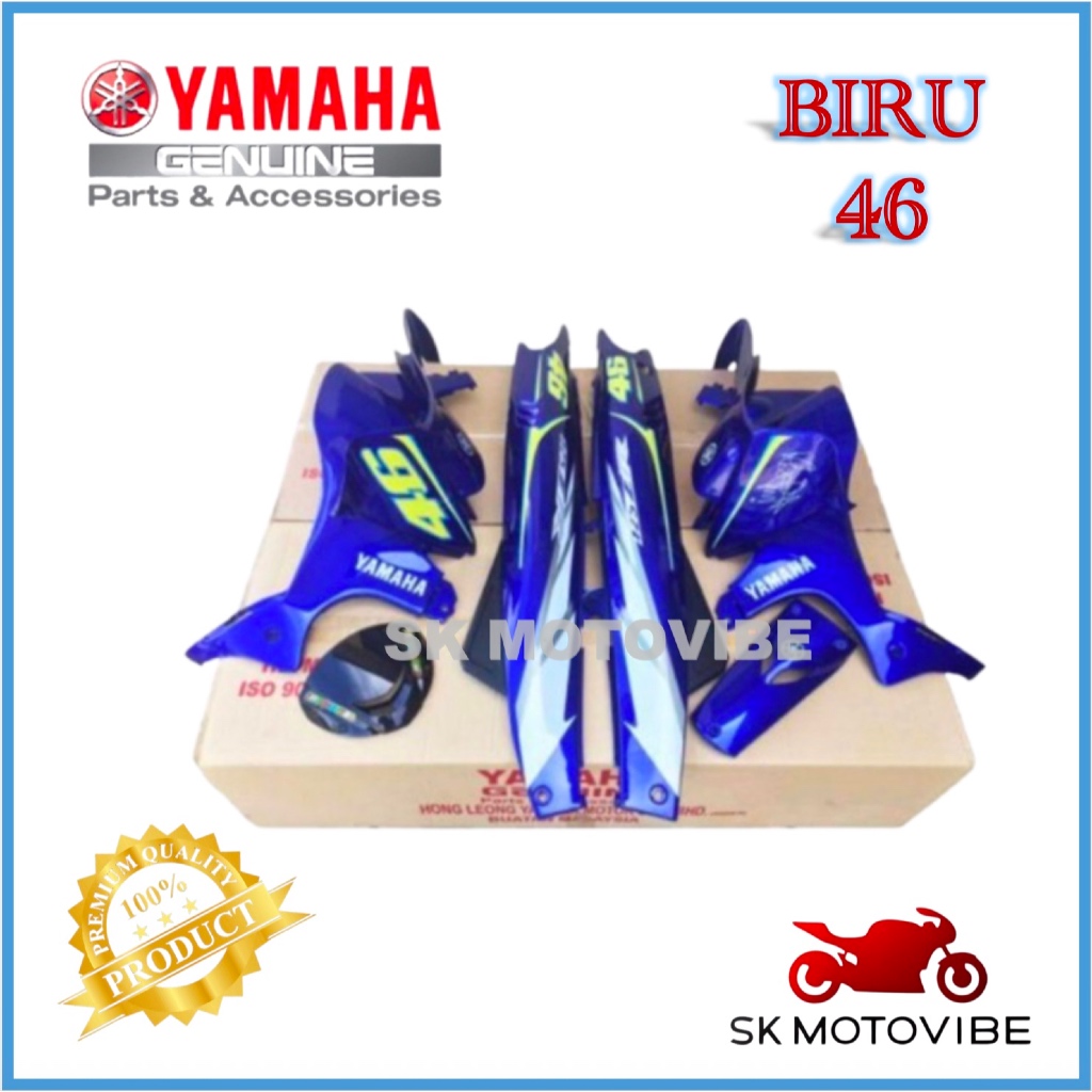 {ORIGINAL HLY !!!} YAMAHA Y125 Y125ZR 125Z COVERSET / COVER SET BODY ...