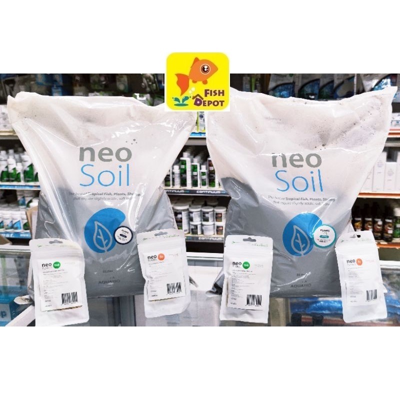 Aquario Neo Soil 8L (Normal / Powder) – Premium Aquascaping Soil for ...