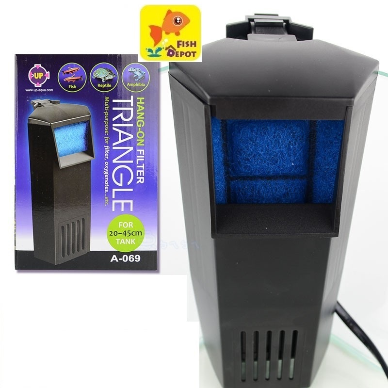 Triangle Aquarium Turtle Internal Filter – Low Water Level Filter A-069 ...