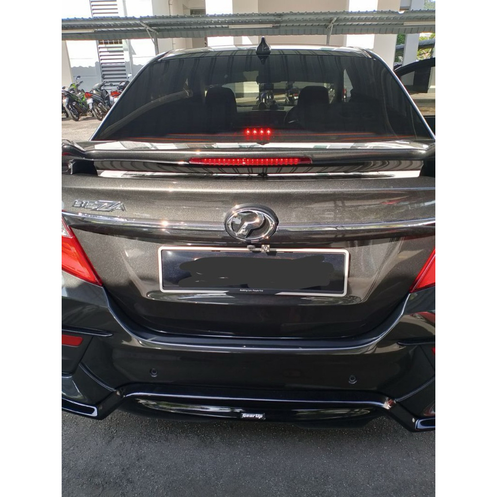 Perodua Bezza Trd v3 Spoiler ABS READY STOCK BY JA AUTO | Shopee Malaysia