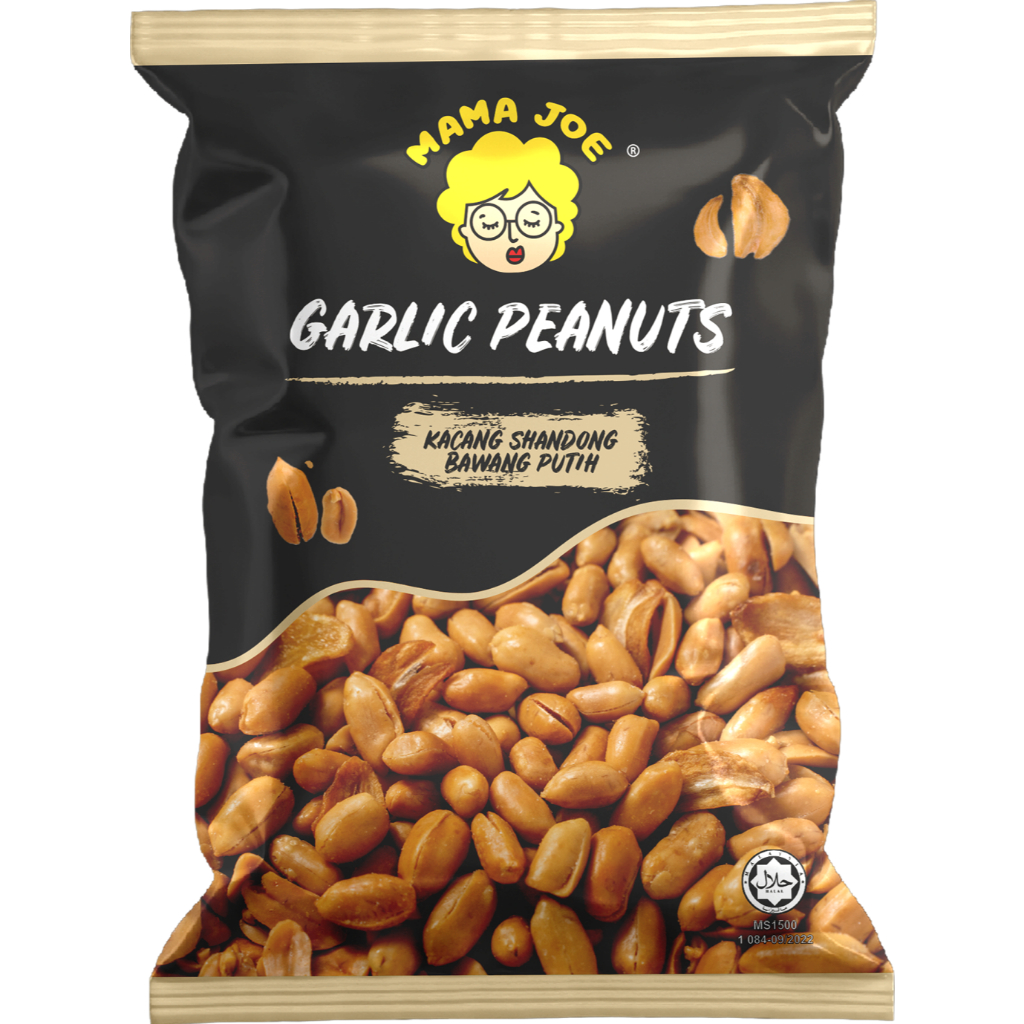 Mama Joe Peanuts with Garlic Slice (40gm) | Shopee Malaysia