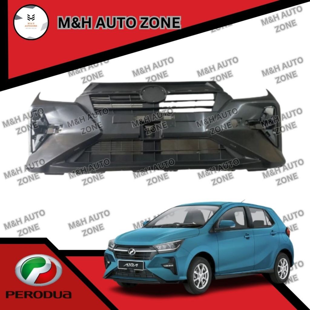 Original Perodua Front Bumper Perodua Axia 2023 [GOT Skirt Hole ...