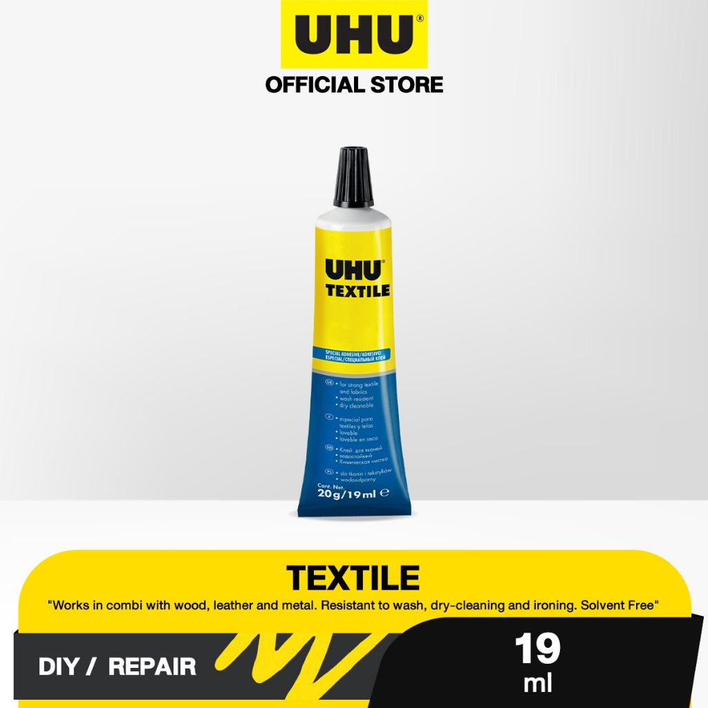 UHU Original Textile Glue (19ml) | Shopee Malaysia