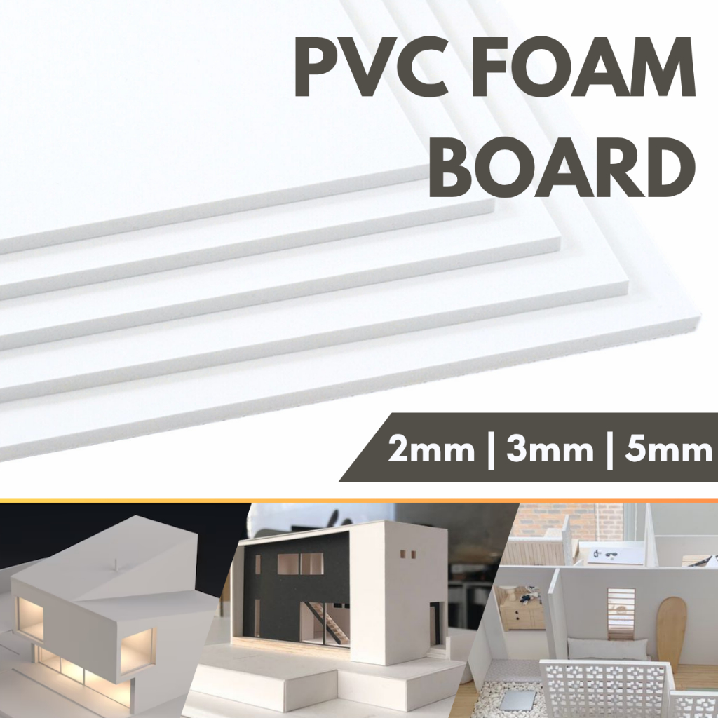 𝗣𝗥𝗜𝗡𝗧 𝗦𝗢𝗨𝗥𝗖𝗘 - A4 A3 A2 Papan Model PVC┃PVC Foam Board | Shopee Malaysia