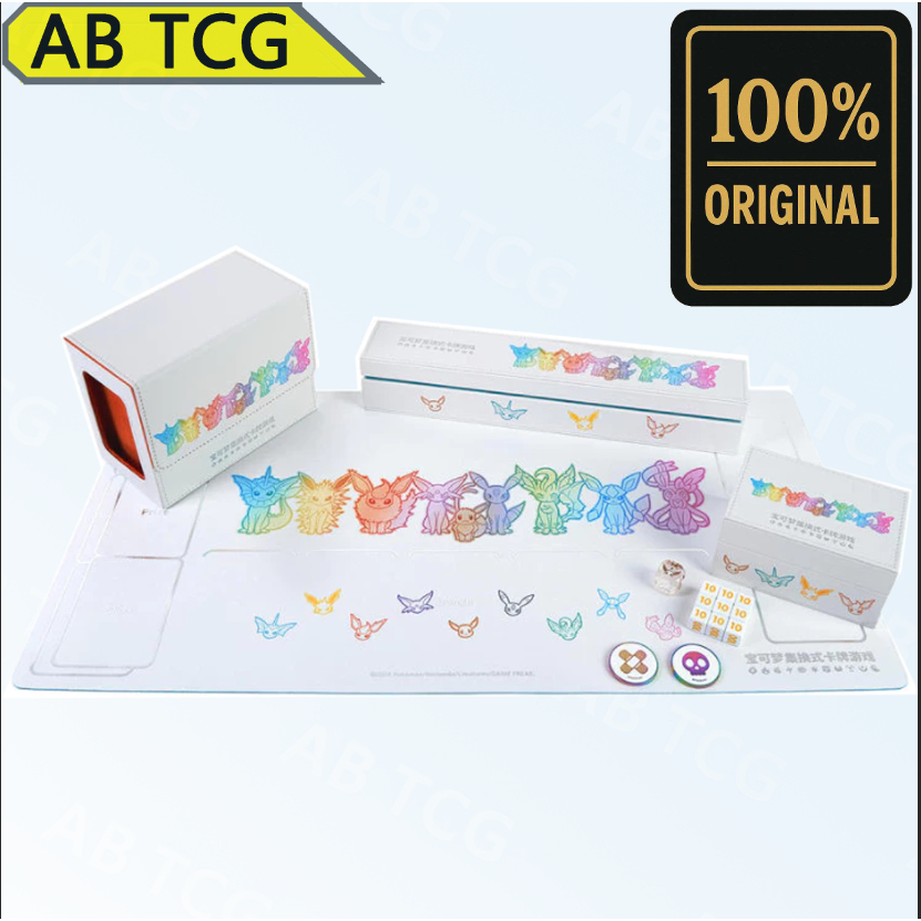 Official Pokemon Eevee Playmat & Playmat Case官方伊布卡垫&拉垫收纳盒 | Shopee Malaysia