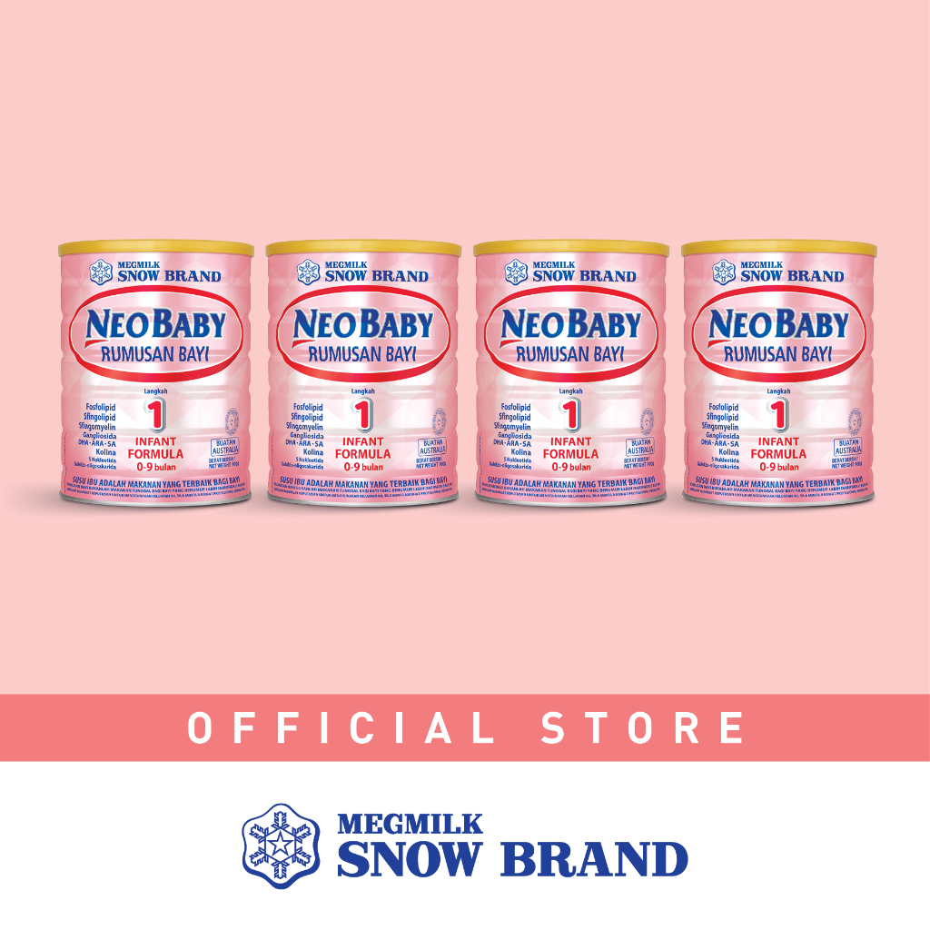 MEGMILK SNOW BRAND Neo Baby Step 1 Milk Formula [4 Tins] | Shopee Malaysia