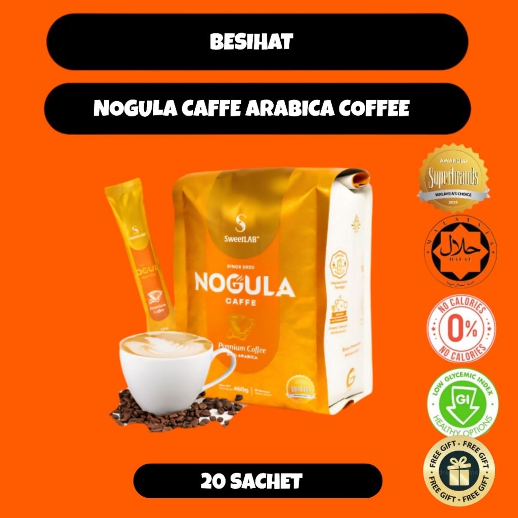 🔥NOGULA CAFFE COFFEE🔥 premium coffee by SweetLab Exp:2027 | Shopee Malaysia