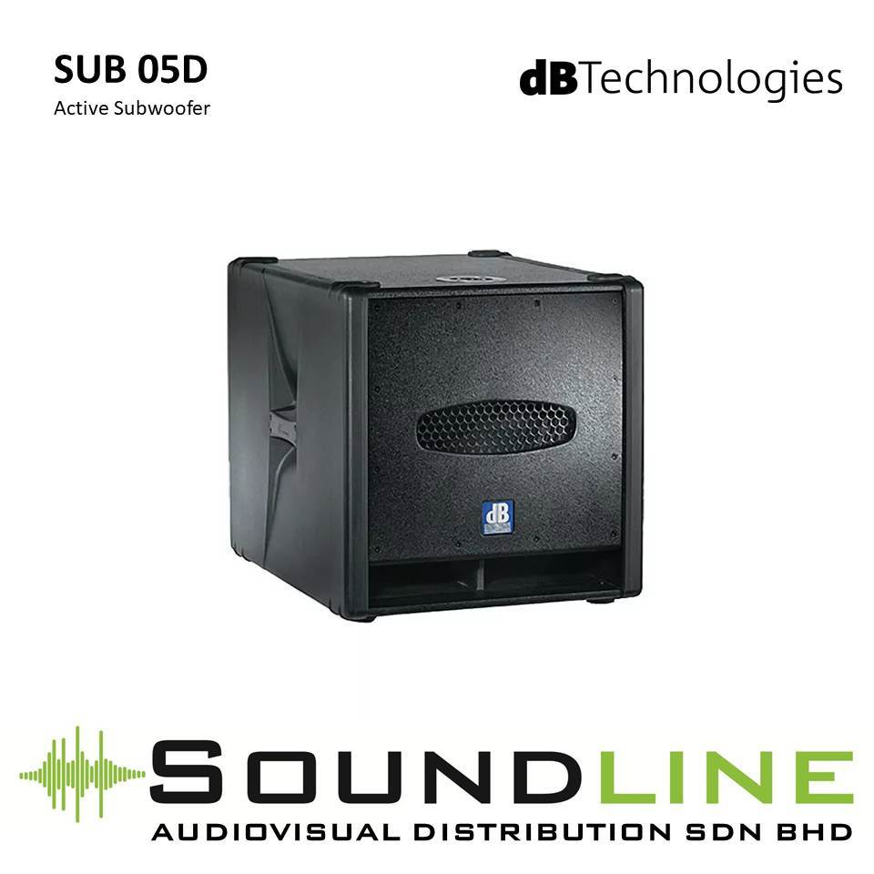 dB Technologies SUB 05D (15” Active Subwoofer) | Shopee Malaysia