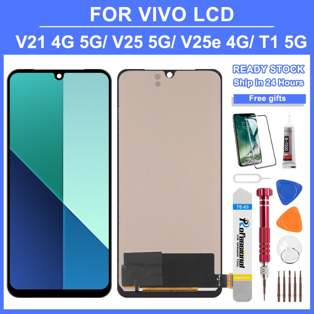 TFT LCD FOR VIVO V21 4G / V21 5G / V25 5G / V25e 4G / T1 5G /T1 PRO 5G ...