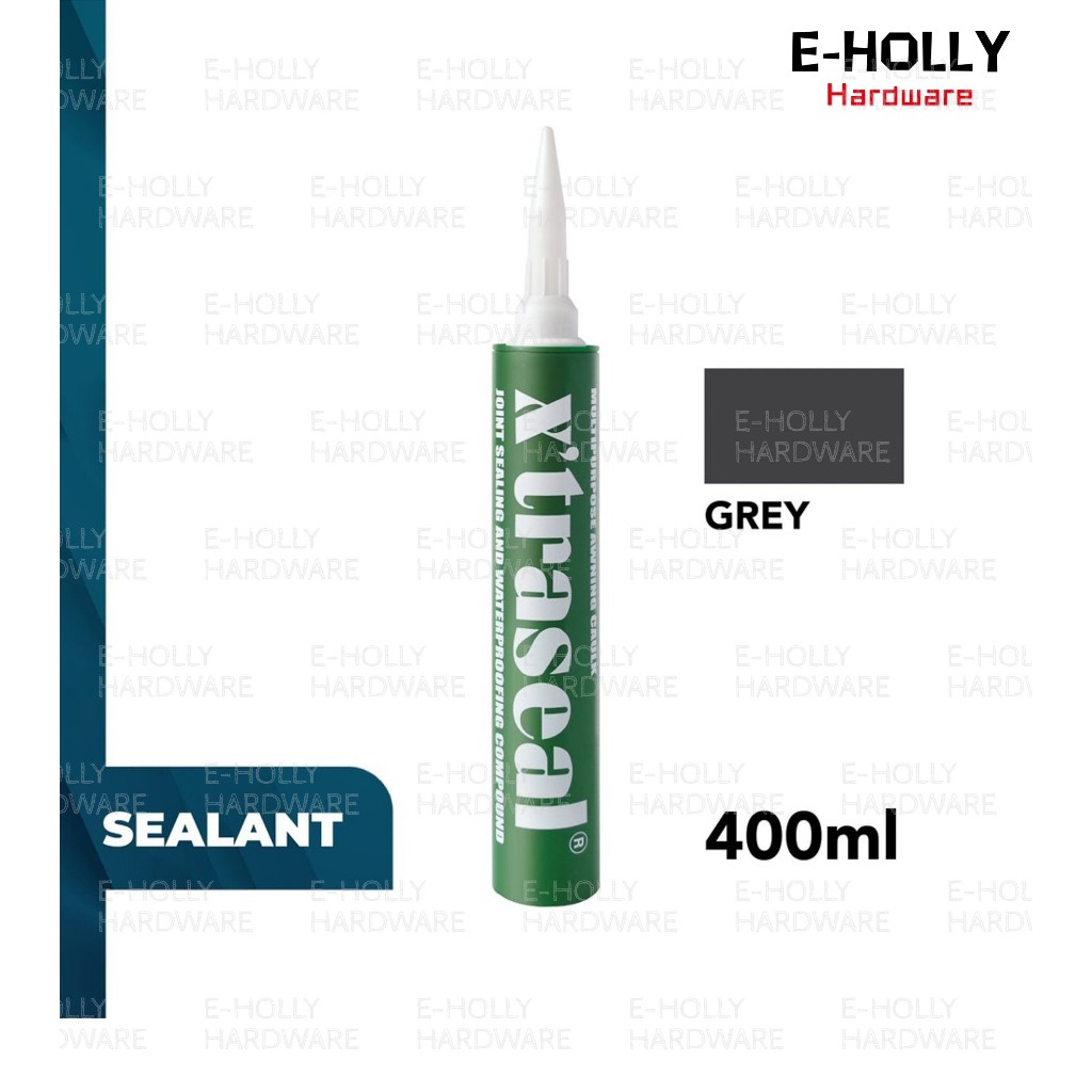 EHOLLY XTRASEAL Multipurpose Awning Caulk 400ML (Grey) Roofing Sealant ...