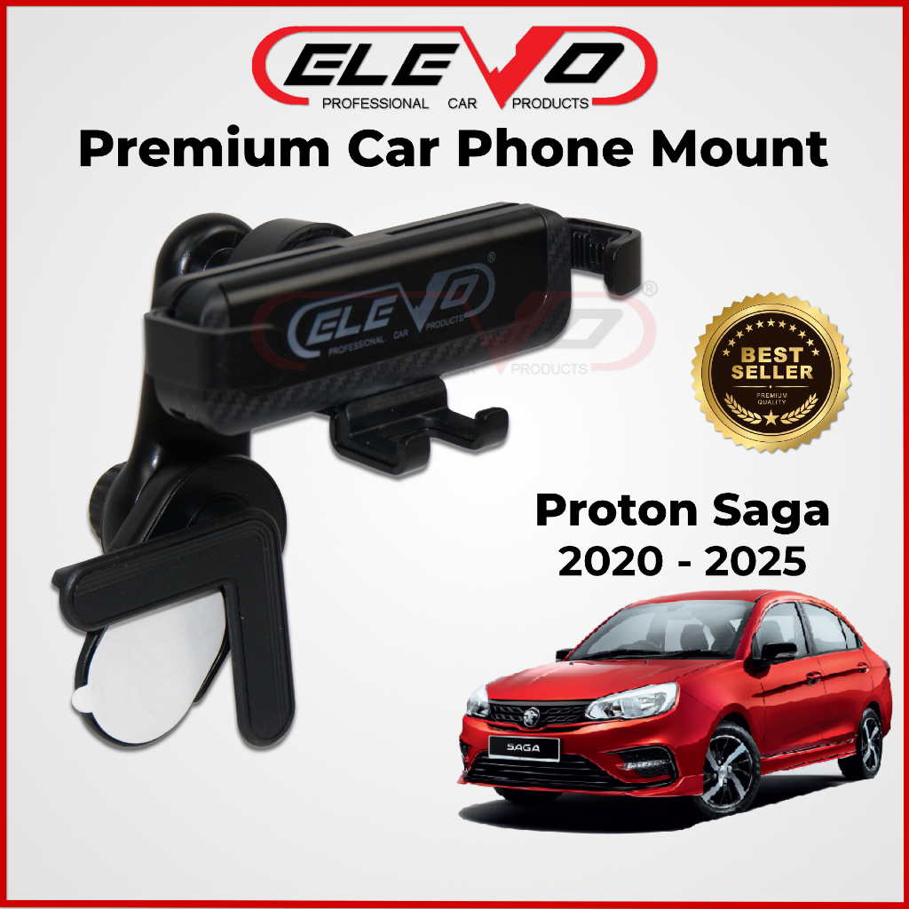 ELEVO Proton Saga MC1 MC2 2020 to 2024 Infotainment Screen Car Phone ...
