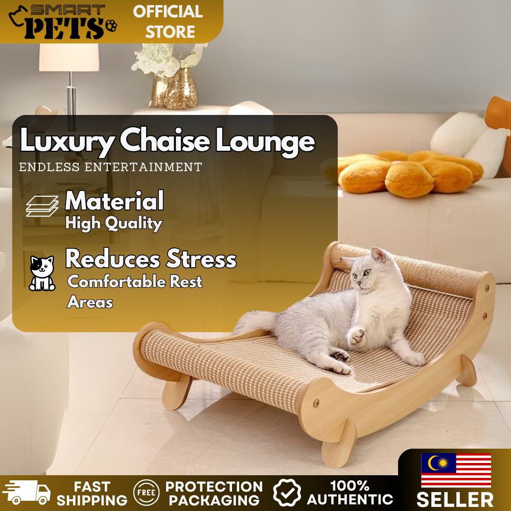 Smartpets Large Luxury Pet Chaise Lounge Cat Bed And Sofa | Shopee Malaysia