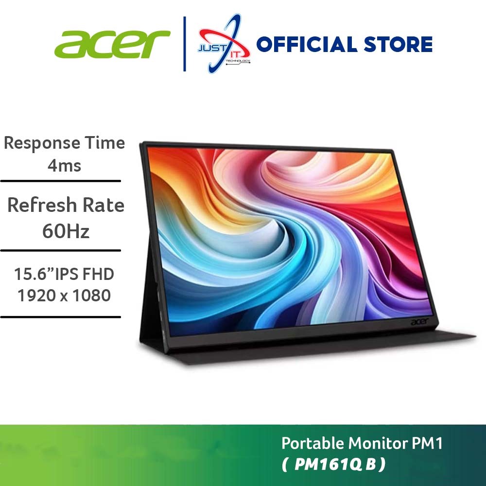 ACER PM161QT B (TOUCH) / PM161Q B / PM161Q 15.6" IPS FHD TYPE-C ...