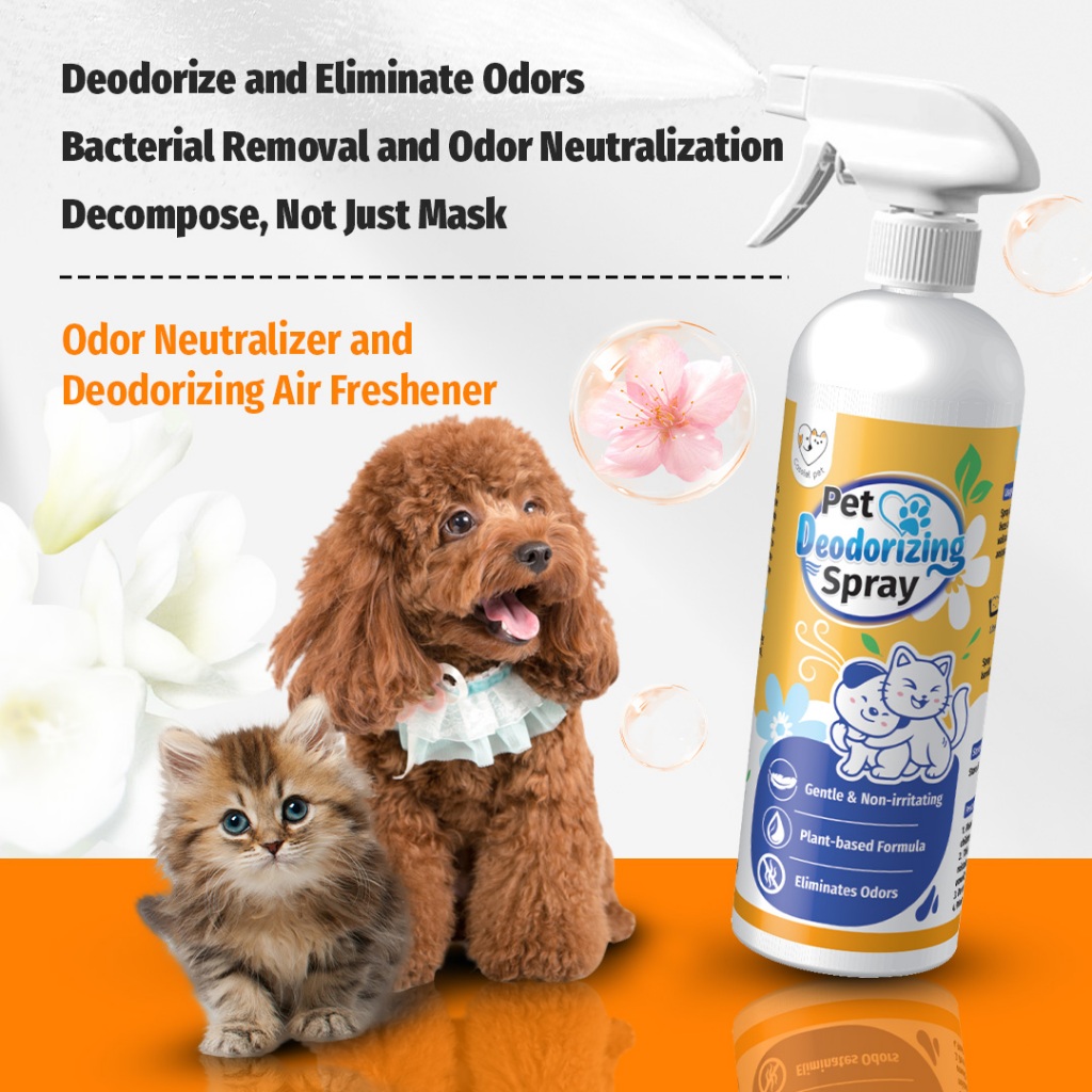Cassiel Pet Odor Eliminator Disinfectant Spray With Bio Enzyme ...