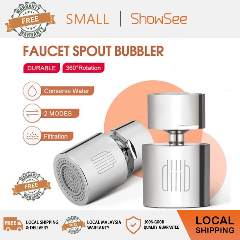 Diiib Kitchen Faucet Aerator Water Saving Nozzle 360 Degree Water ...