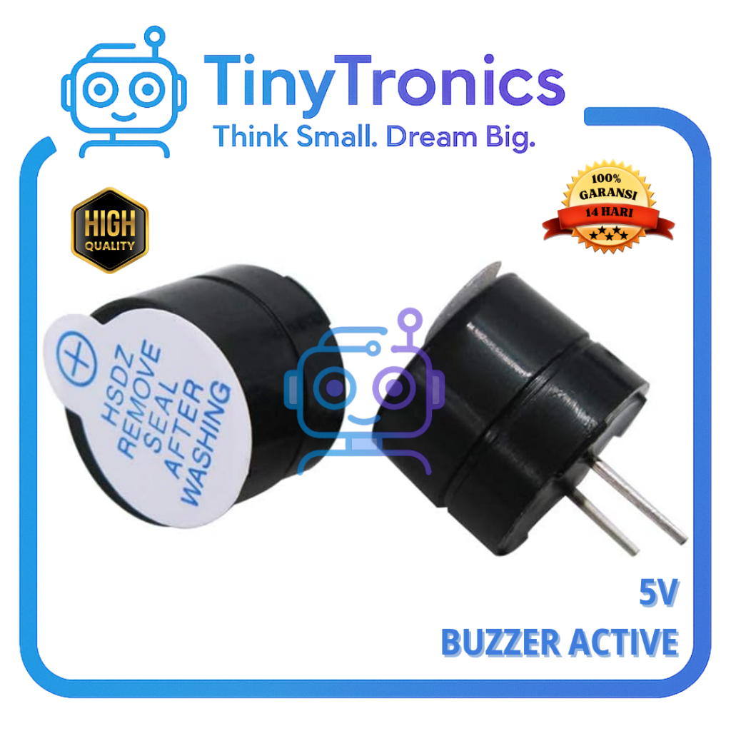 BUZZER SPEAKER ACTIVE 5V FOR ARDUINO UNO MEGA MINI NANO | Shopee Malaysia