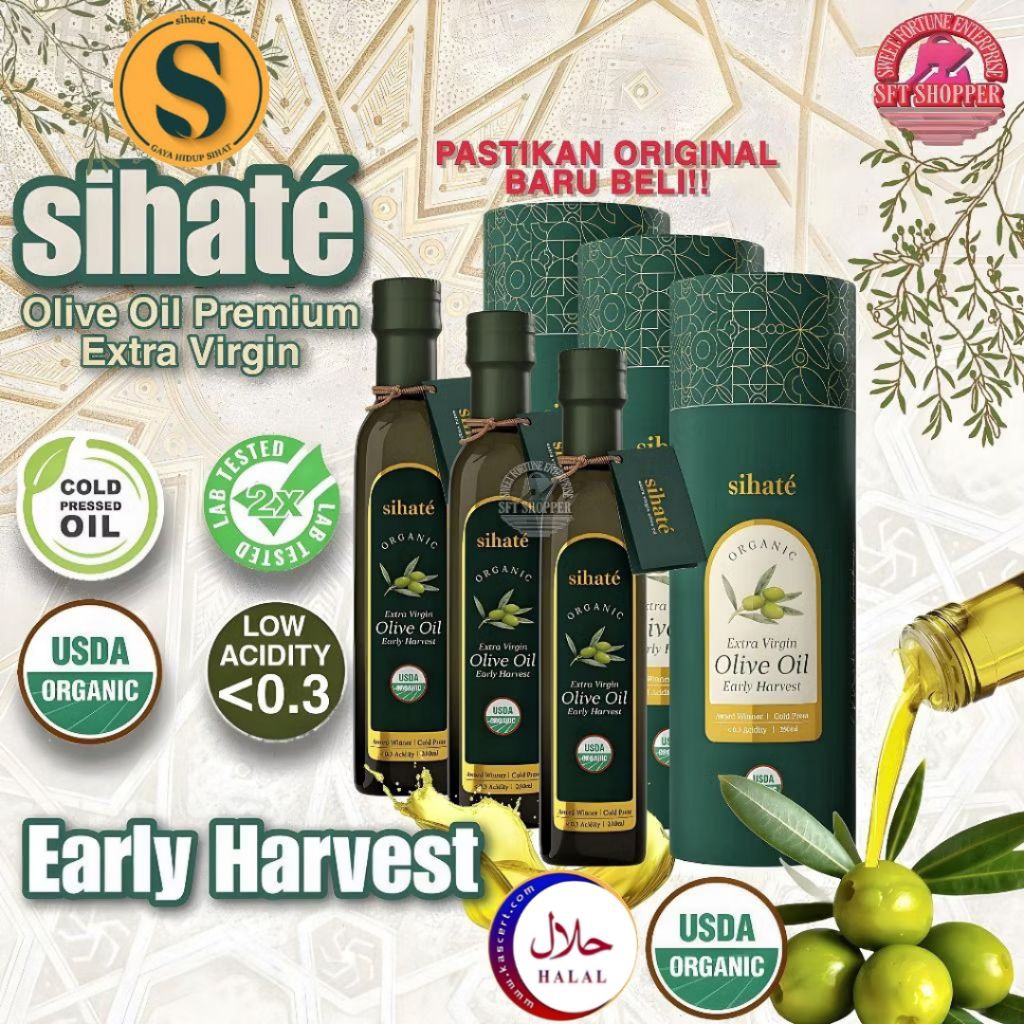 Evoo Sihate Minyak Zaitun Sihate Olive Oil For Kids Early Harvest House ...
