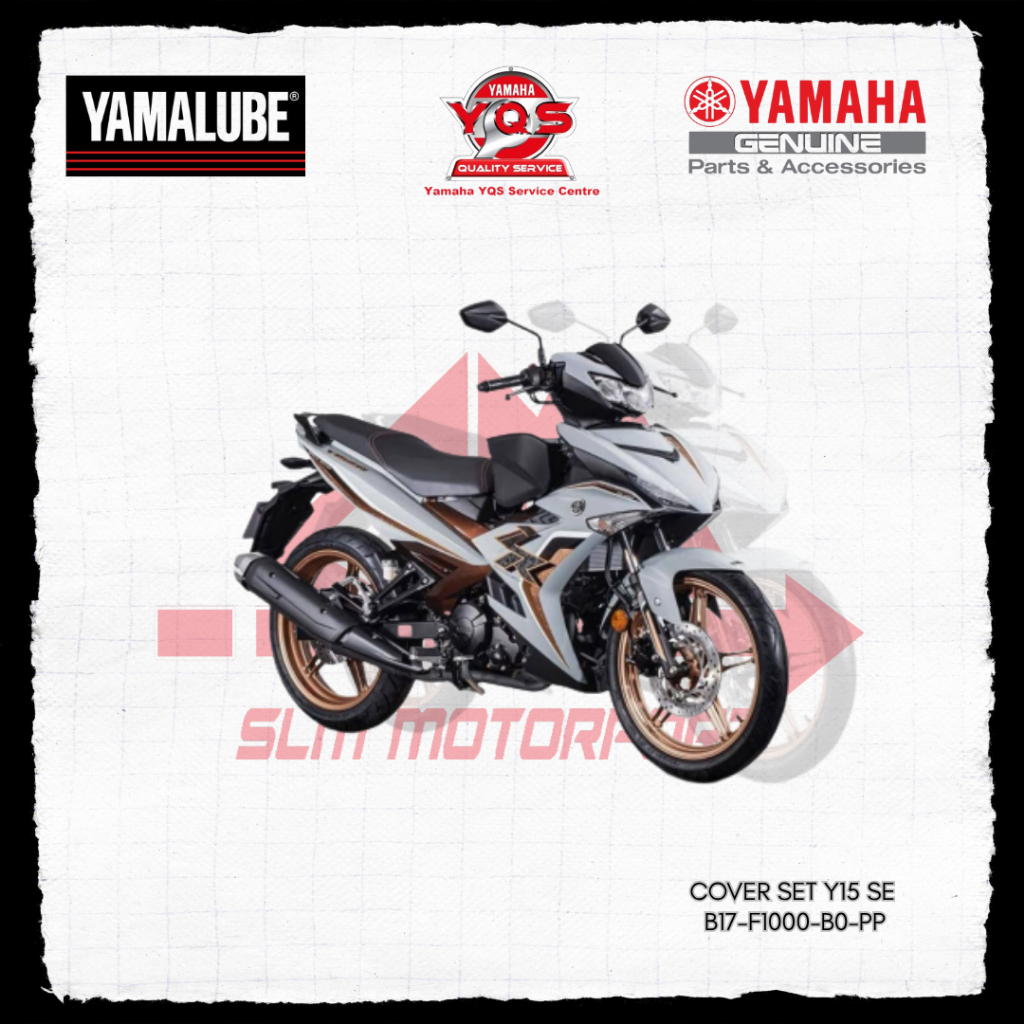 [100% ORIGINAL] Yamaha Y15 V2 Coverset 2025 Special Edition Bronze ...