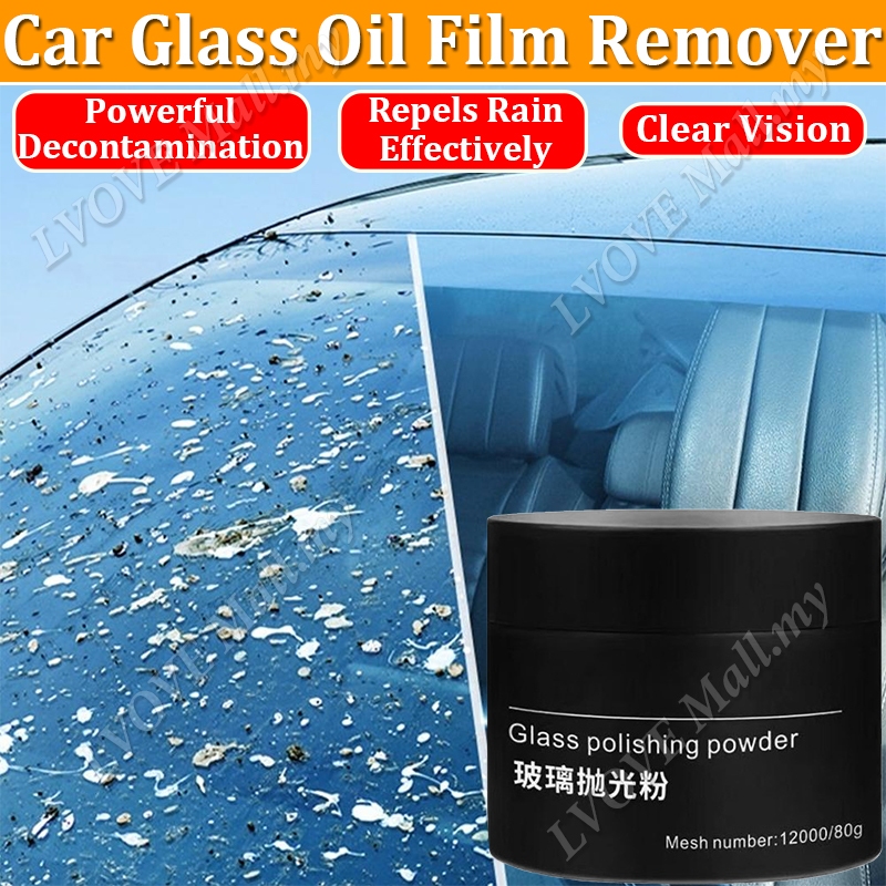 Car Glass Polishing Powder Watermark Remover Car Glass Oil Film Remover ...