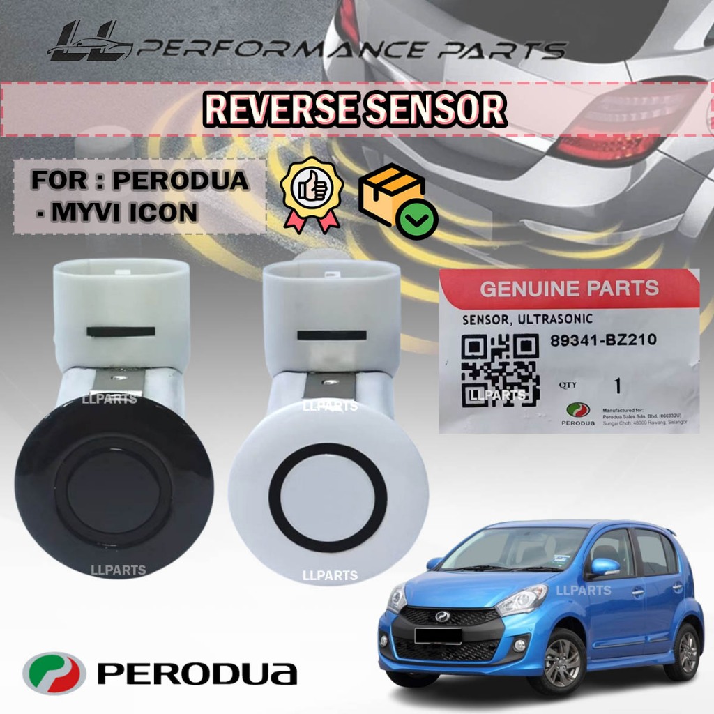 Original Perodua Myvi Icon SE D46D Sensor Reverse Front Depan Bumper ...
