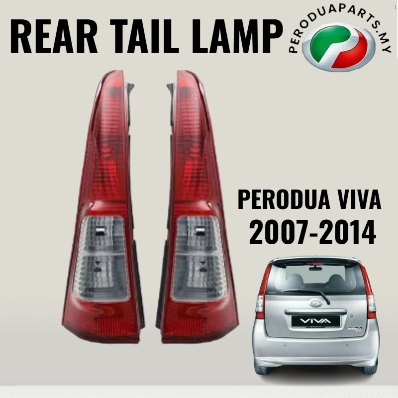 Lampu Belakang Kereta Perodua Viva Elite 660 850 Model Tahun 2007 2009 ...