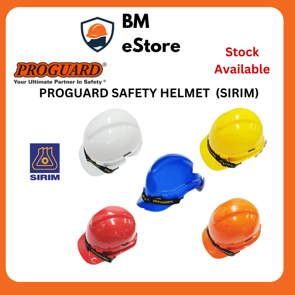 PROGUARD SAFETY HELMET WITH SIRIM APPROVAL | Shopee Malaysia
