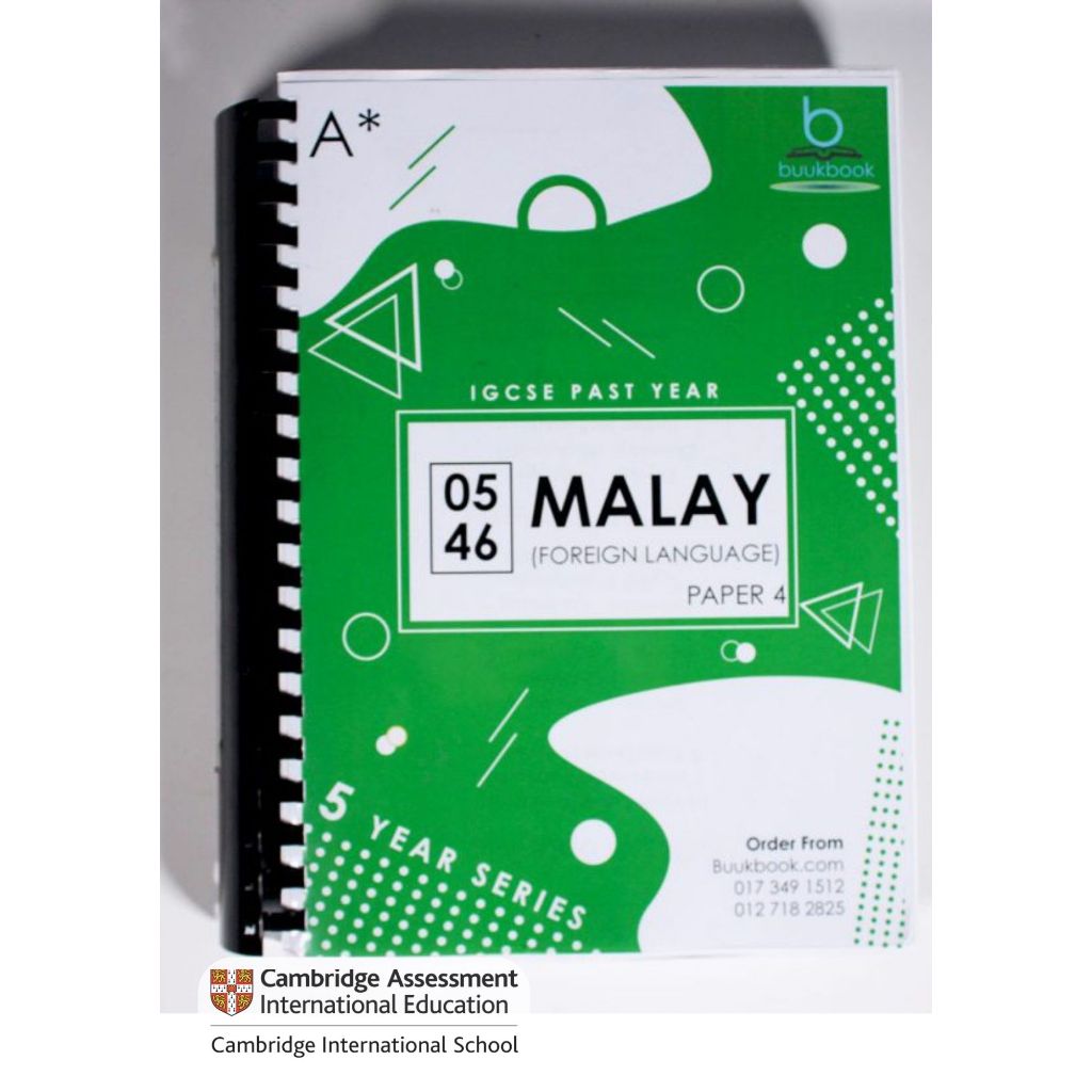 Past Year Papers Malay as Foreign Language 0546 | Paper 2 Paper 4 ...