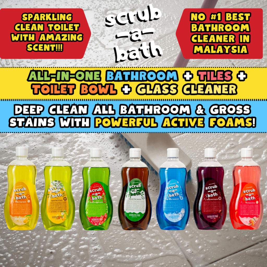 Clean Buddy Scrub A Bath All in One Deep Cleaning Bathroom 500ML ...