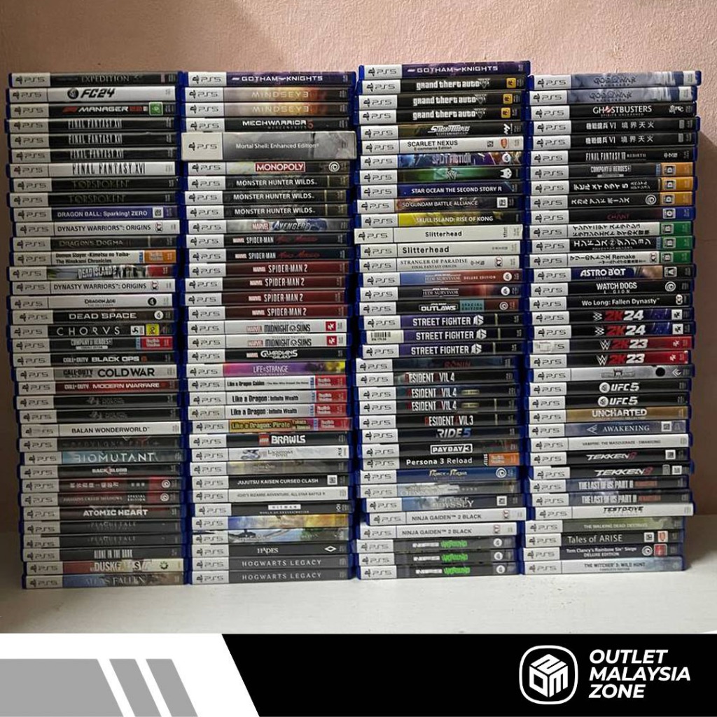 [PS5] CHEAP FOR ASSORTED USED PLAYSTATION 5 GAMES (R1/R2/R3/R4 ...