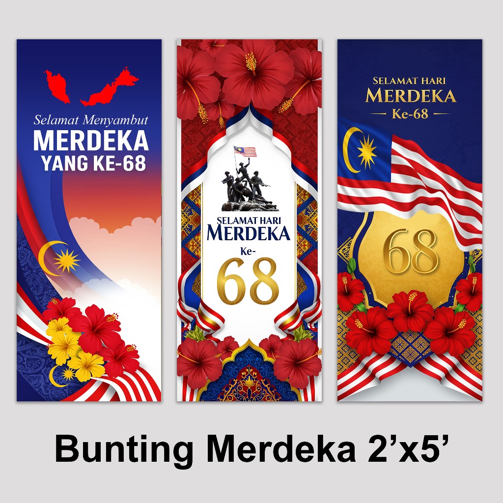 Semarak Merdeka & Hari Malaysia | Hiasan, Bunting & Festival Bergaya ...