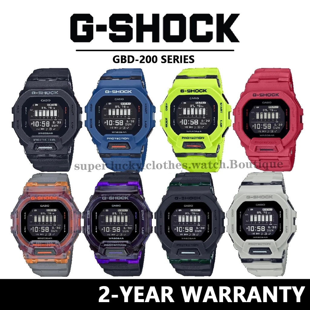 CASIO G-Shock GBD200 GBD-200-1 GBD-200-2 GBD-200-9 GBD-200RD-4 GBD-200SM-1A5 GBD-200SM-1A6 GBD ...